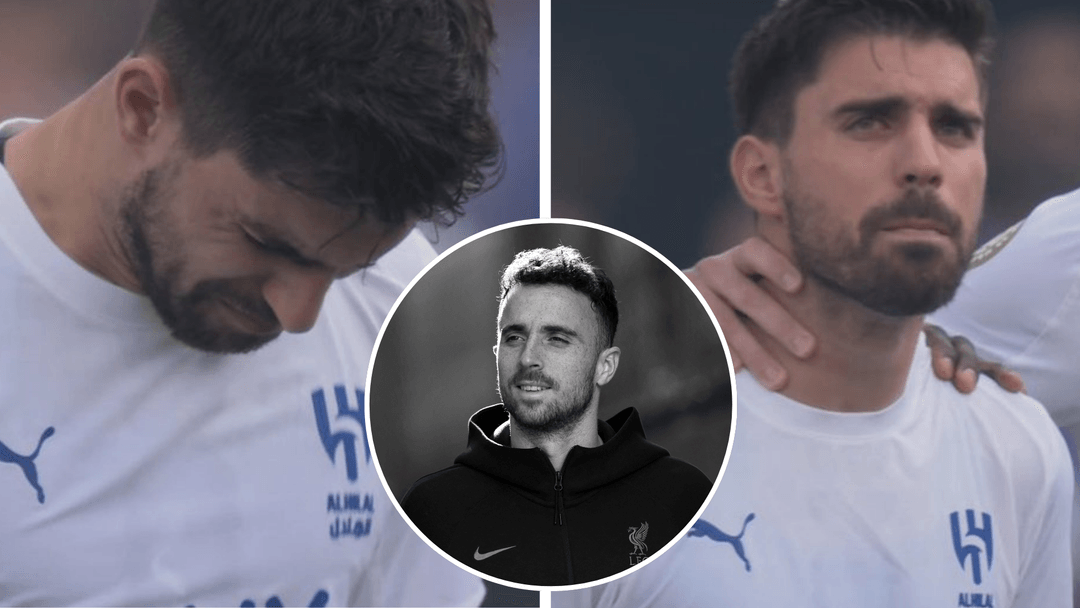 (FOTOS) El llanto de Rúben Neves durante el minuto de silencio dedicado a Diogo Jota | beIN SPORTS